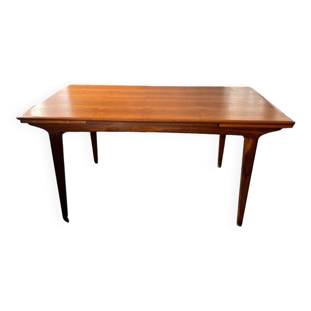 Table vintage de designer extensible (6 à 10 personnes) - années 60 | Selency