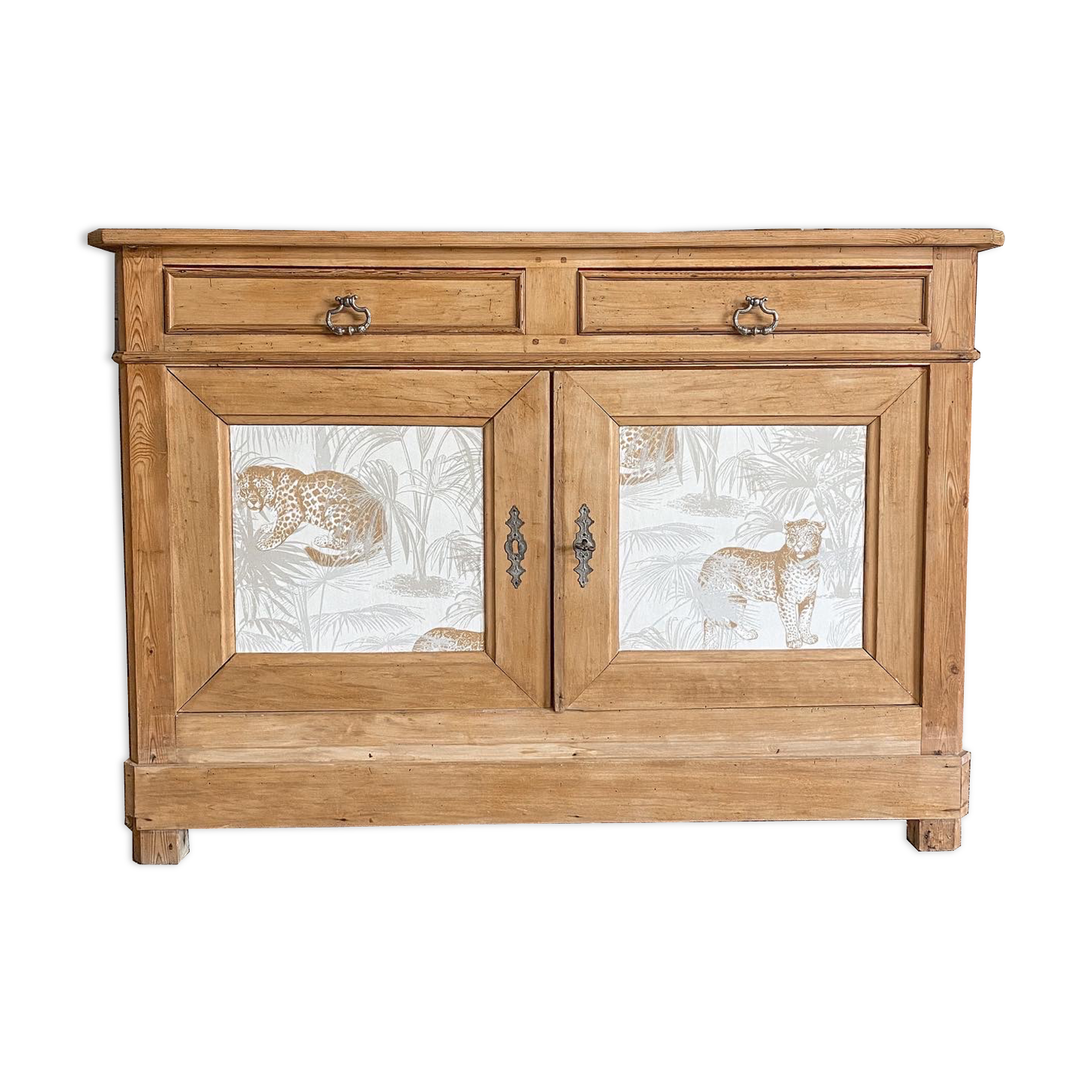 Buffet vintage bois massif | Selency