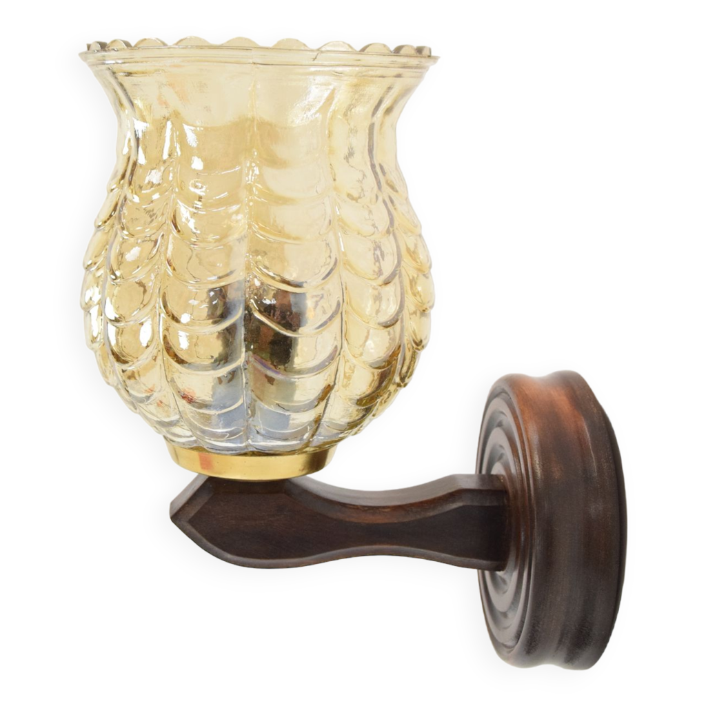 Mid-century wall lamp,1970's. | Selency