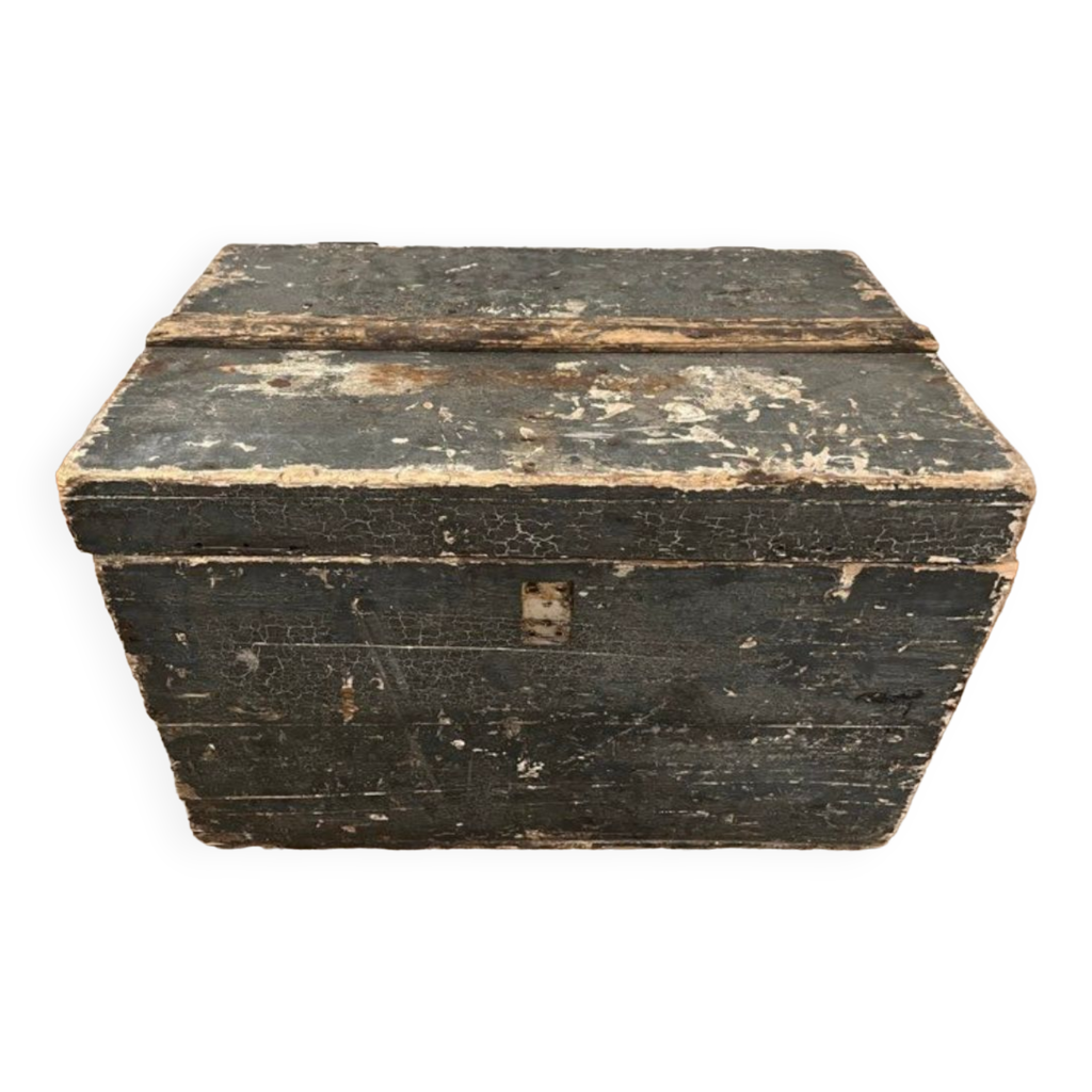 Coffre ancien en bois | Selency