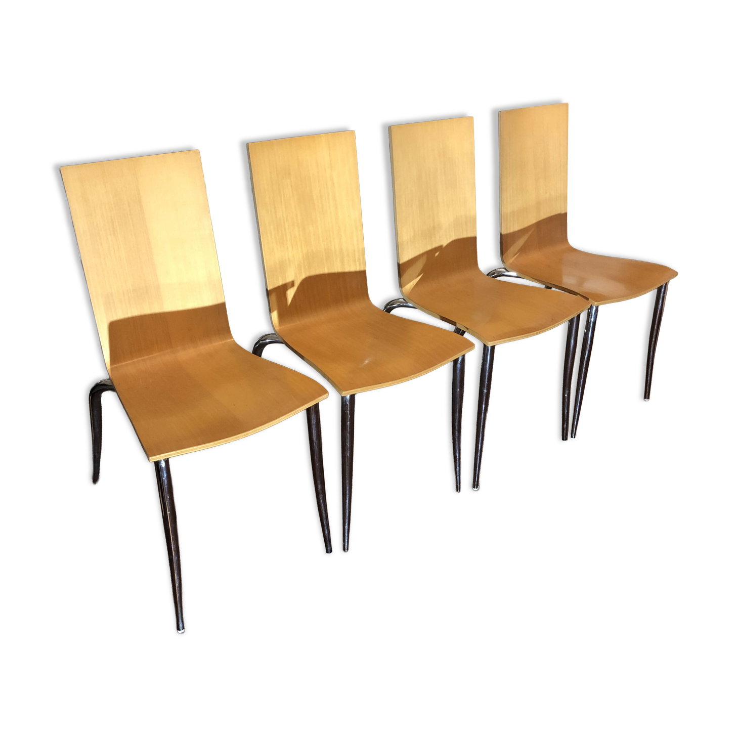 4 chaises Tango du designer Philippe Starck | Selency