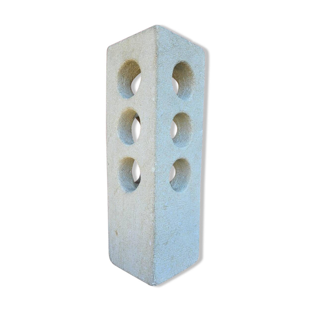 Albert Tormos lampe à poser en pierre sculptée signée | Selency