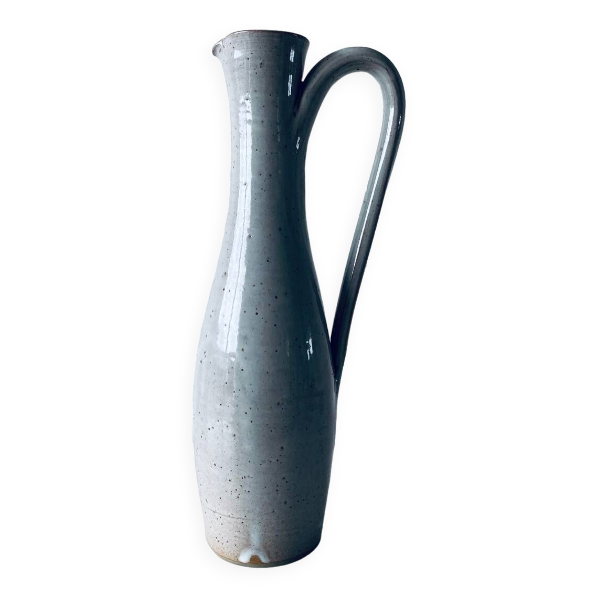 Grand pichet en grès signé Roger Jacques | Selency