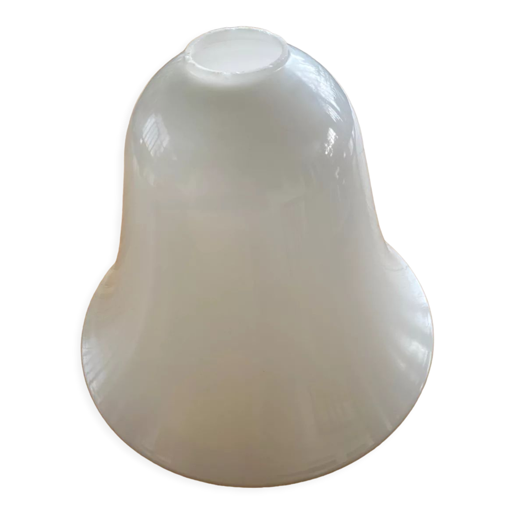 Tulipe opaline lampe Mazda | Selency