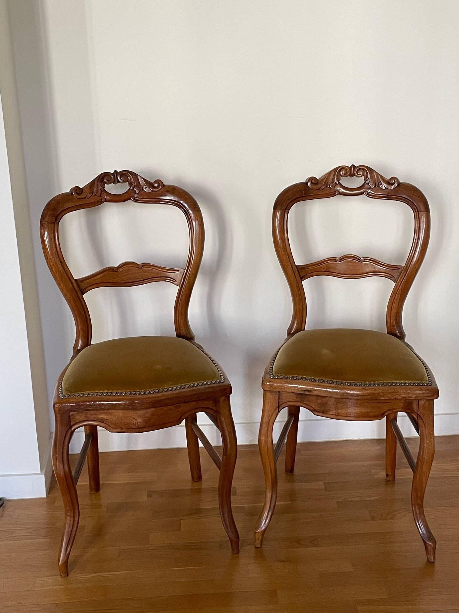 Lot 2 chaises louis philippe | Selency