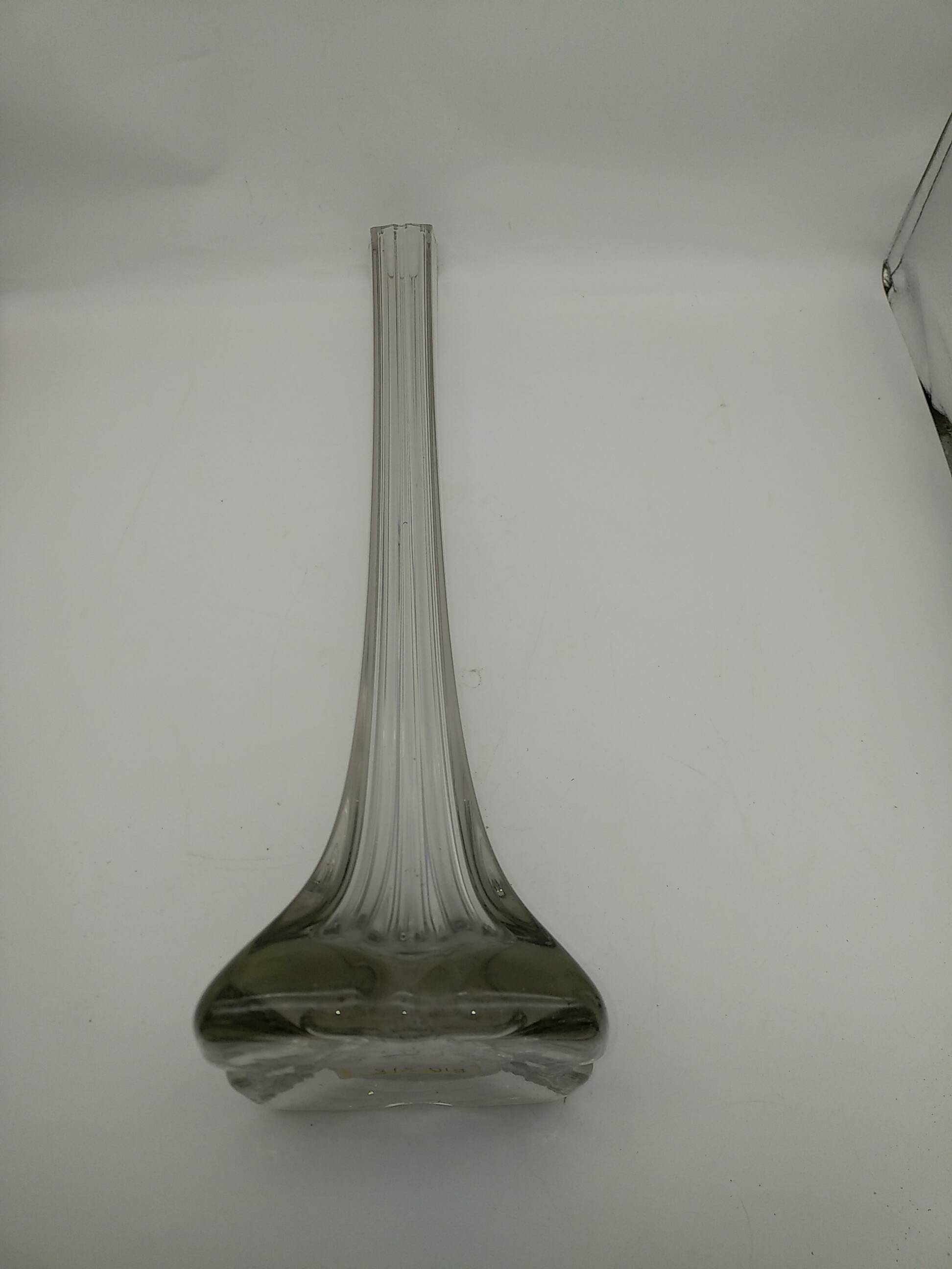 Grand vase soliflore ancien . Signée d ' un bonbon multicolore . Le ...