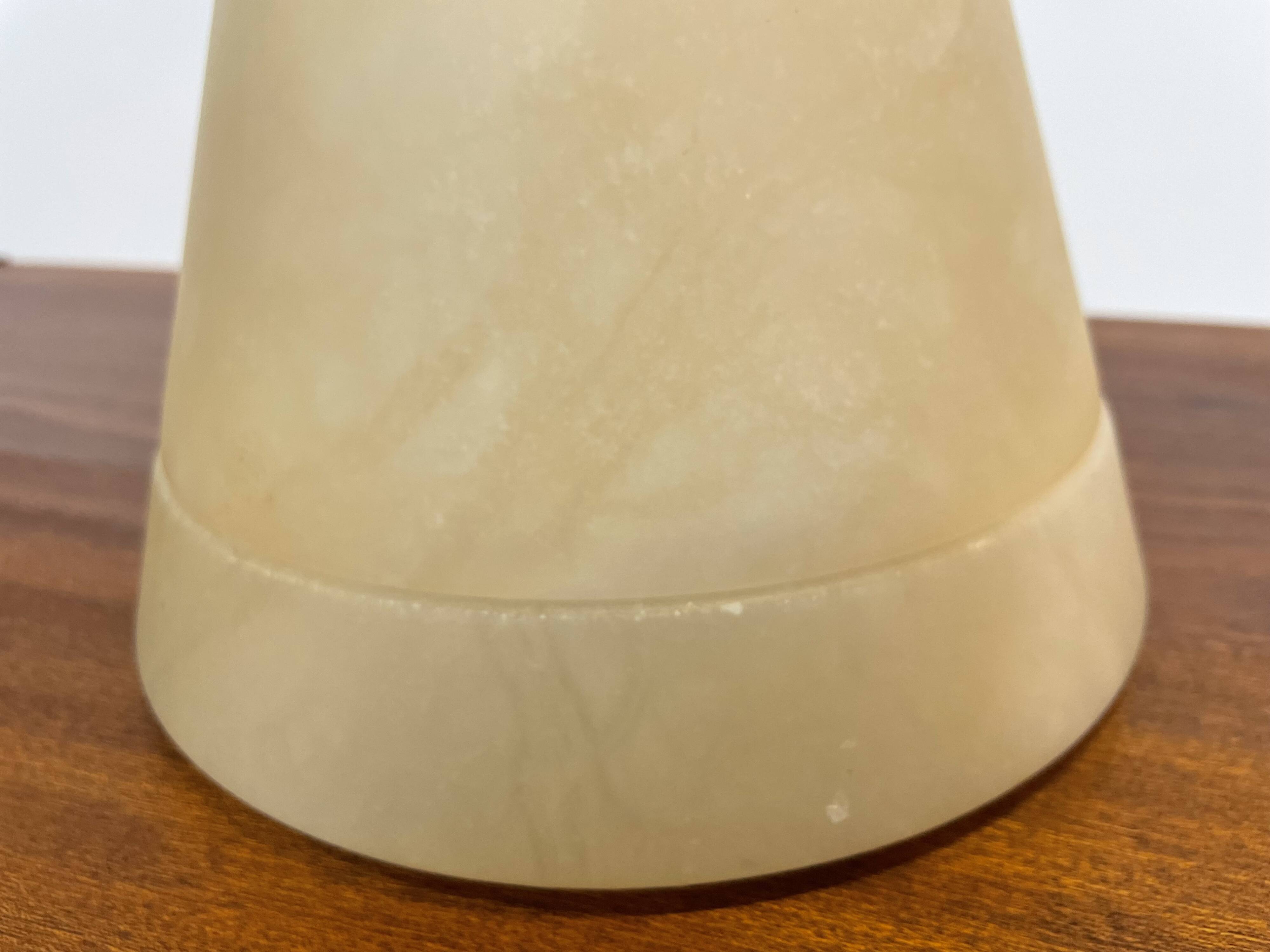 Lampe En Albatre D Espagne