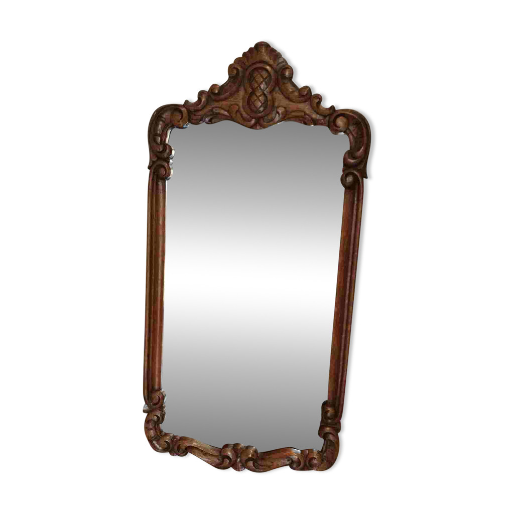 Grand miroir baroque style rocaille rococo | Selency