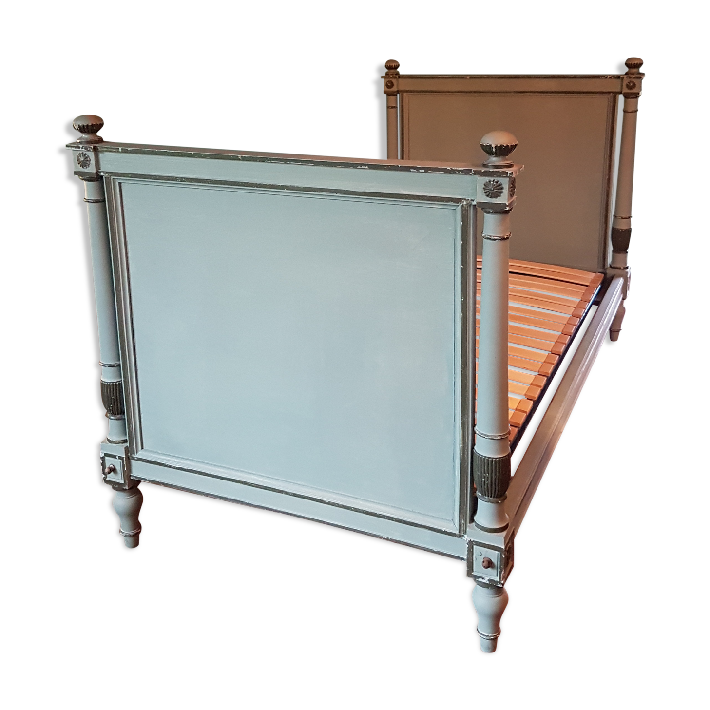 Lit directoire 1 place canapé "dandy bohème" | Selency