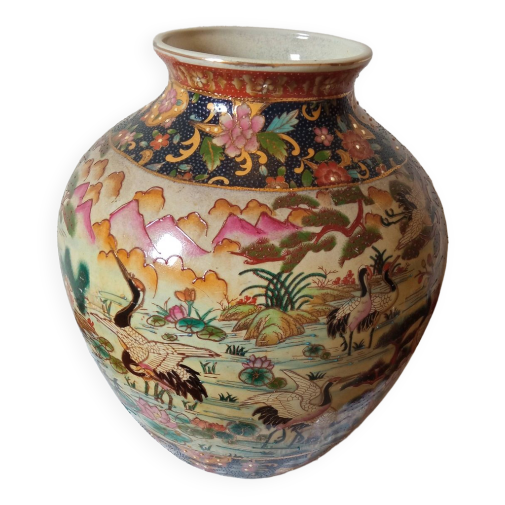 Vase chinois Rond | Selency
