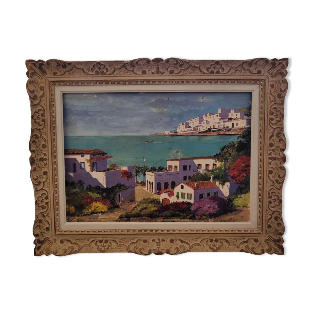 Cadre montparnasse 15p pour tableau paysage 65x50cm | Selency