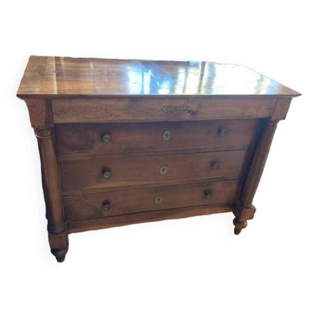 Commode 4 tiroirs style empire | Selency