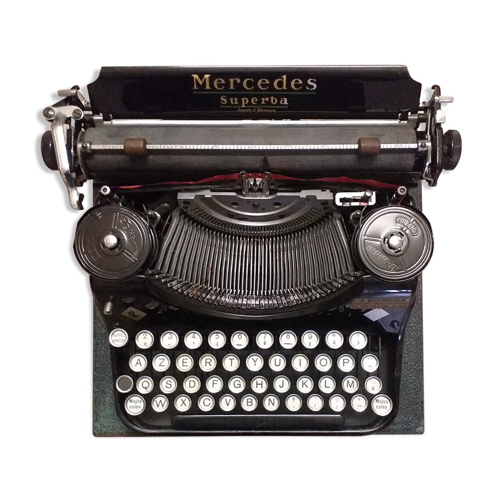 Machine à écrire Mercedes Superba | Selency