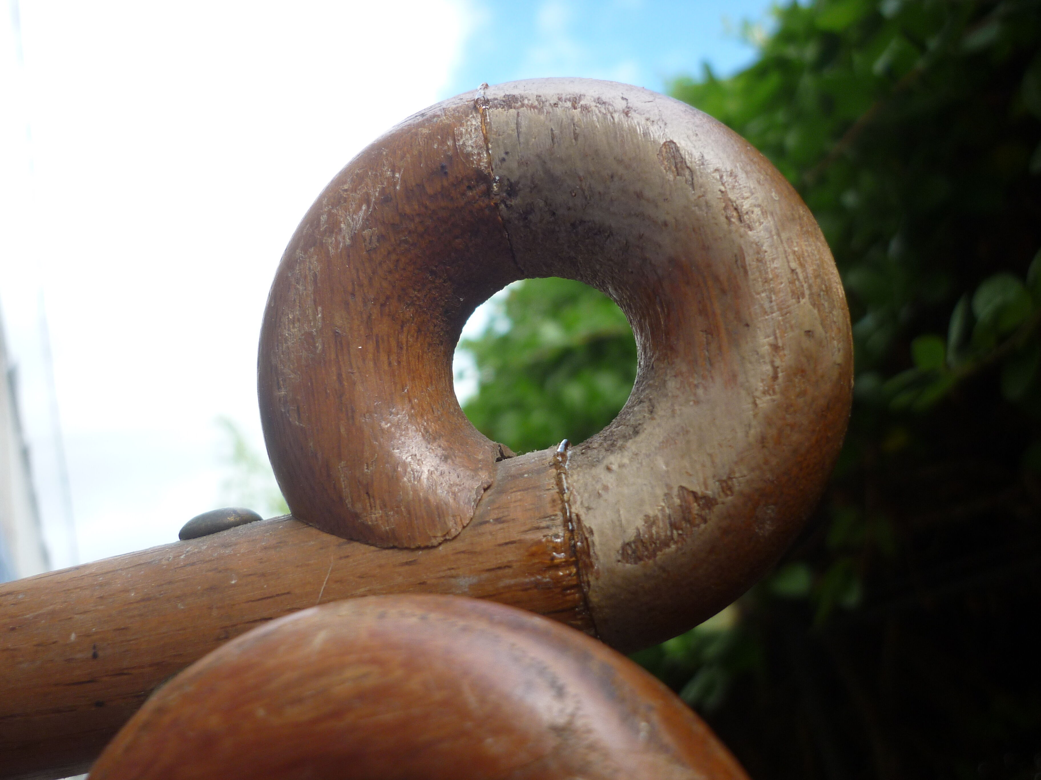 Paravent en bois et tissu | Selency