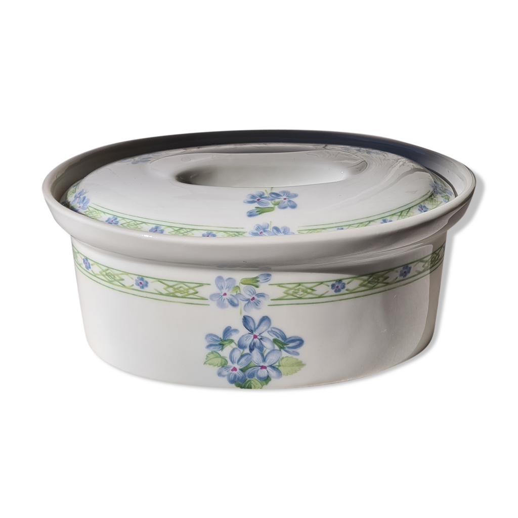 Terrine porcelaine de Paris "Anne de Solages " | Selency