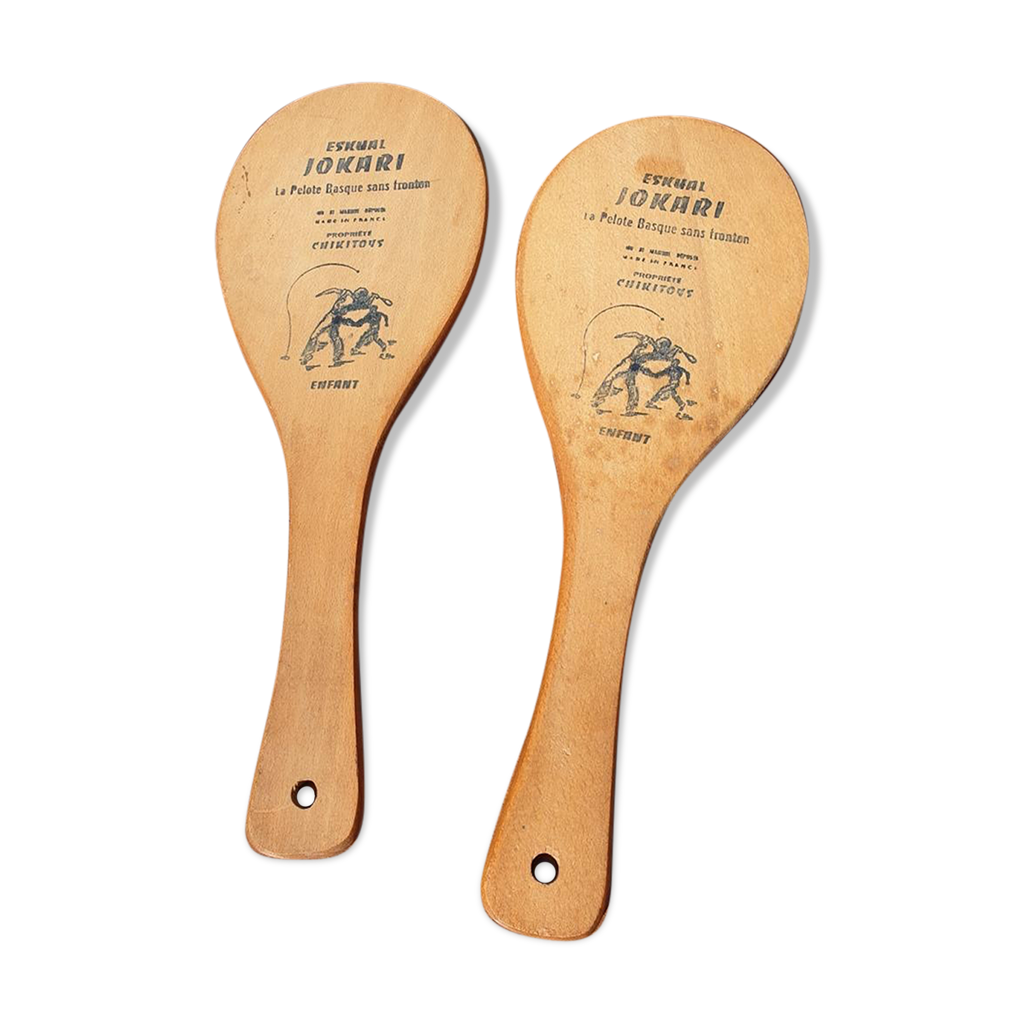 Raquettes de Jokari vintages SGDG avec boîtier | Selency