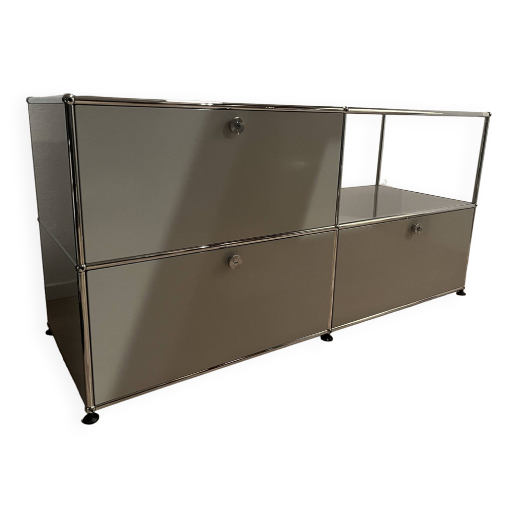 Commode / buffet USM Haller Gris léger USM (dernières générations ...