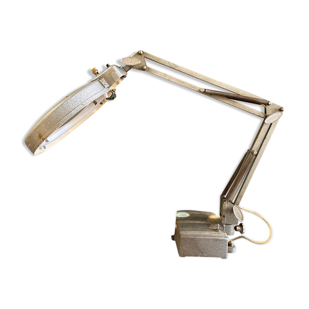 Lampe de précision loupe gruber 1960 France | Selency