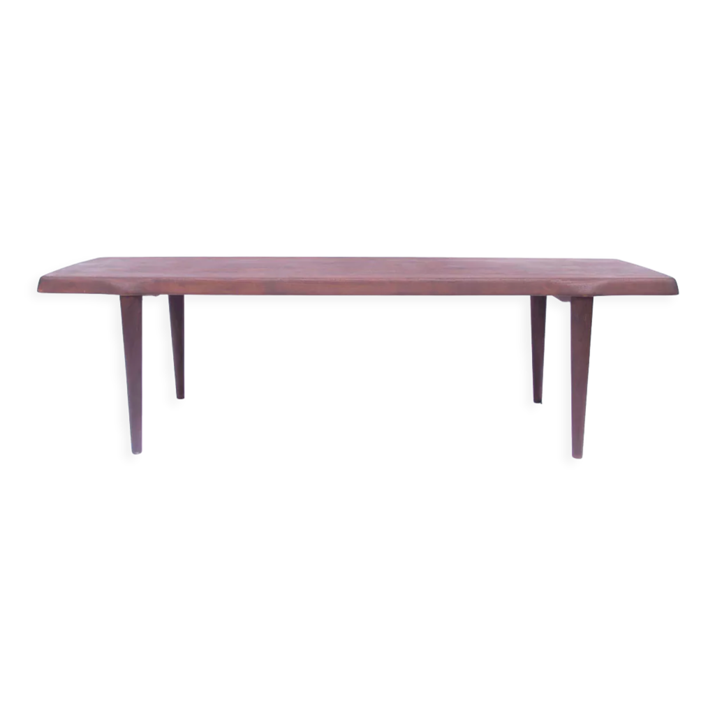 Table basse scandinave danois signée John Borné | Selency