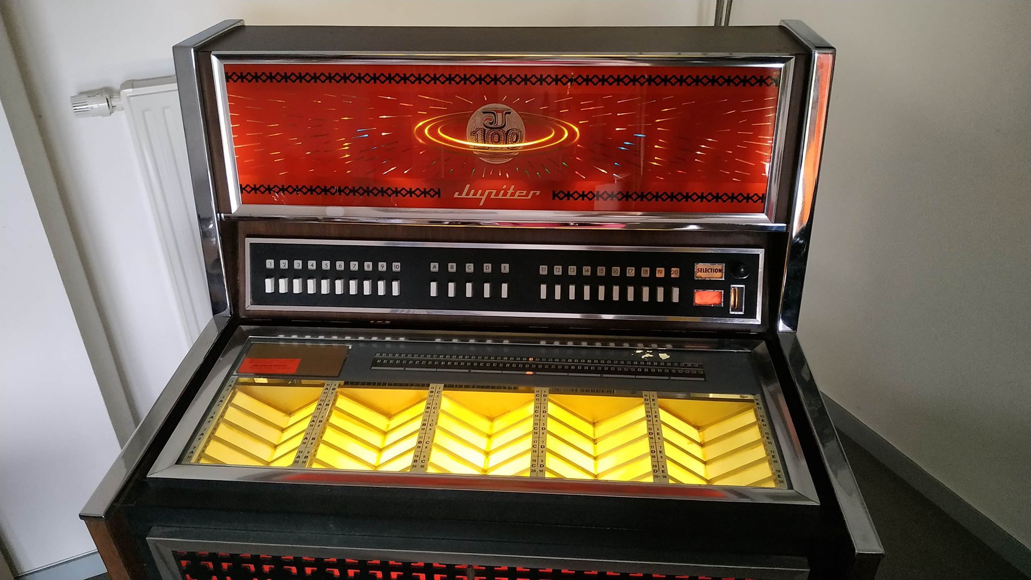 Jukebox Jupiter 100h made in France 1957 | Selency