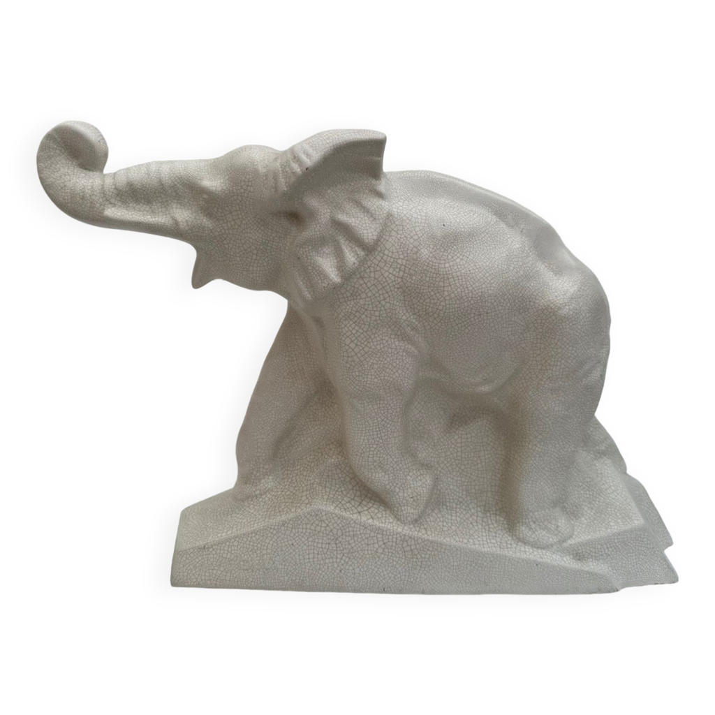 Elephant art déco Dolly par Le Jan france 1930 | Selency