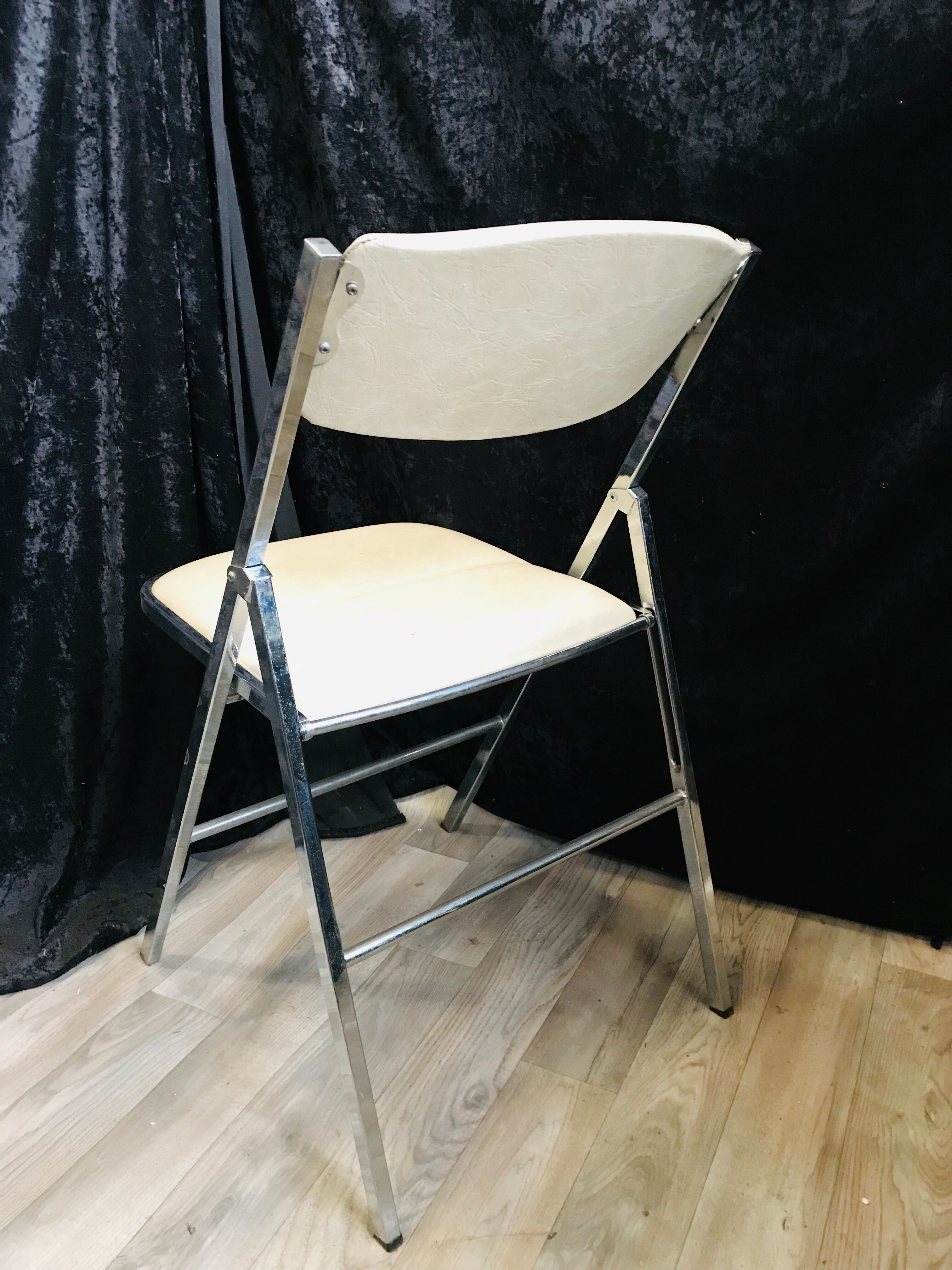 Chaise pliante design francais | Selency