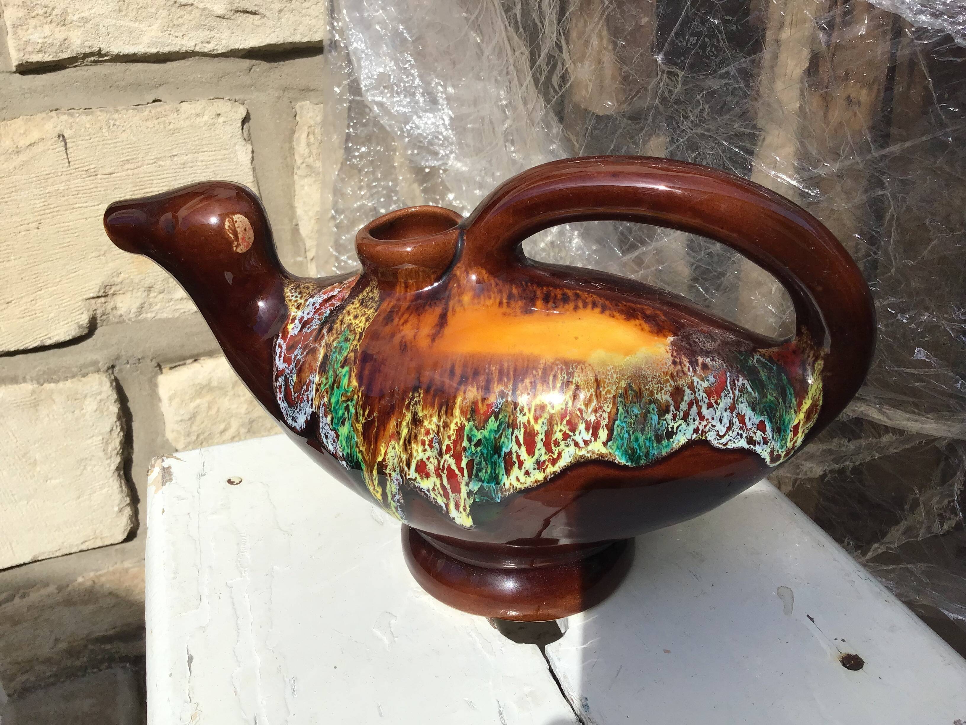 Cruche chevrette céramique vintage 70 vallauris | Selency