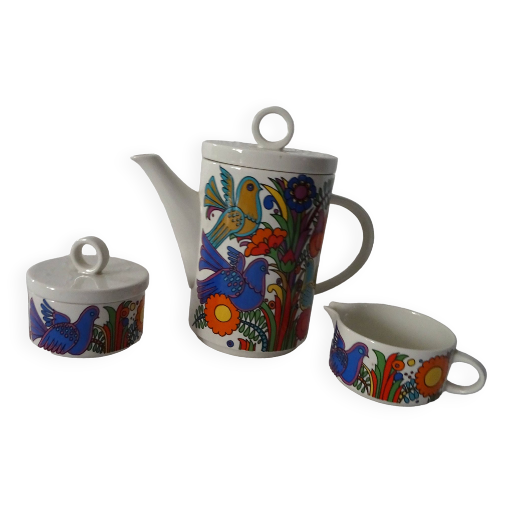 VERSEUSE SUCRIER CRÉMIER ACAPULCO VILLEROY ET BOCH 68113 VINTAGE | Selency