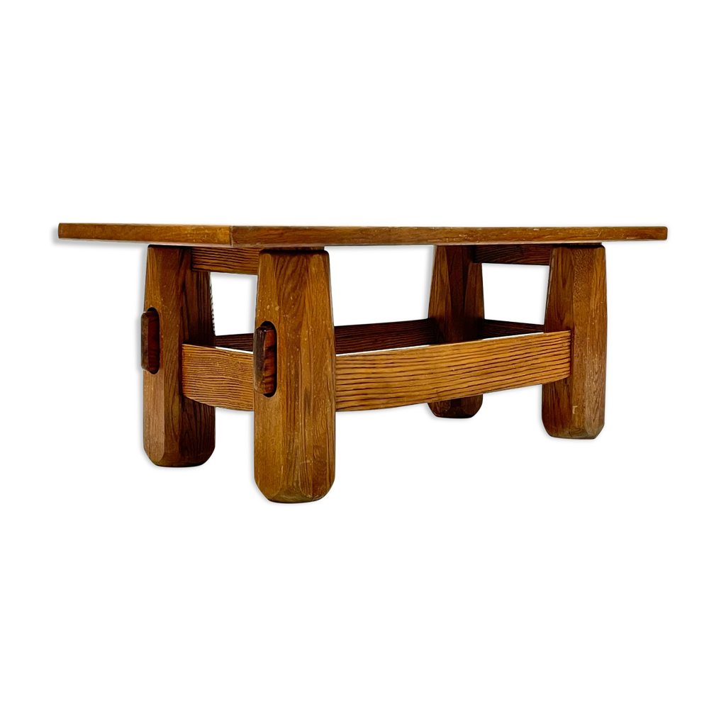 Table basse brutaliste vintage | Selency