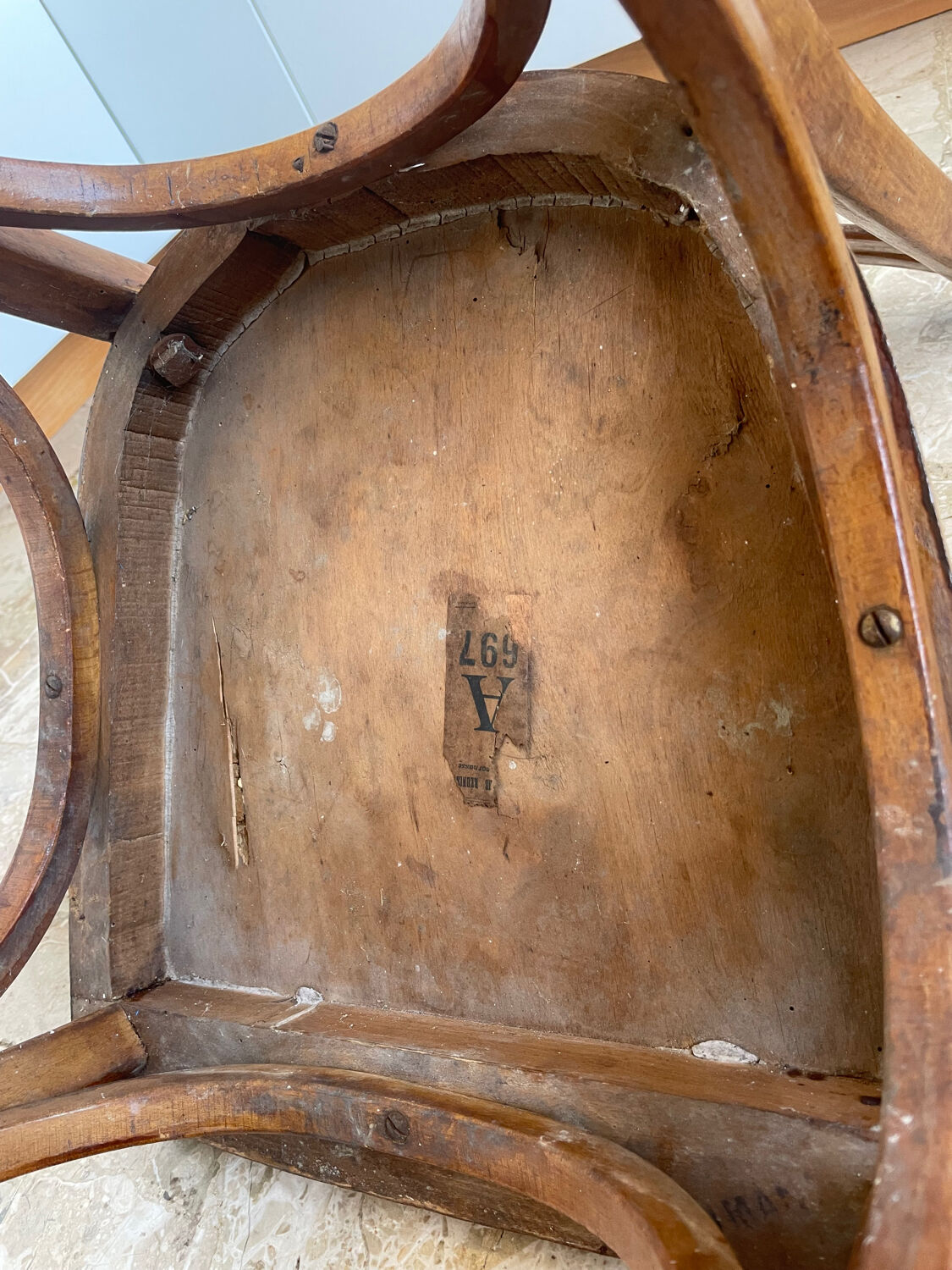Chaise de bistrot Baumann n 56 | Selency