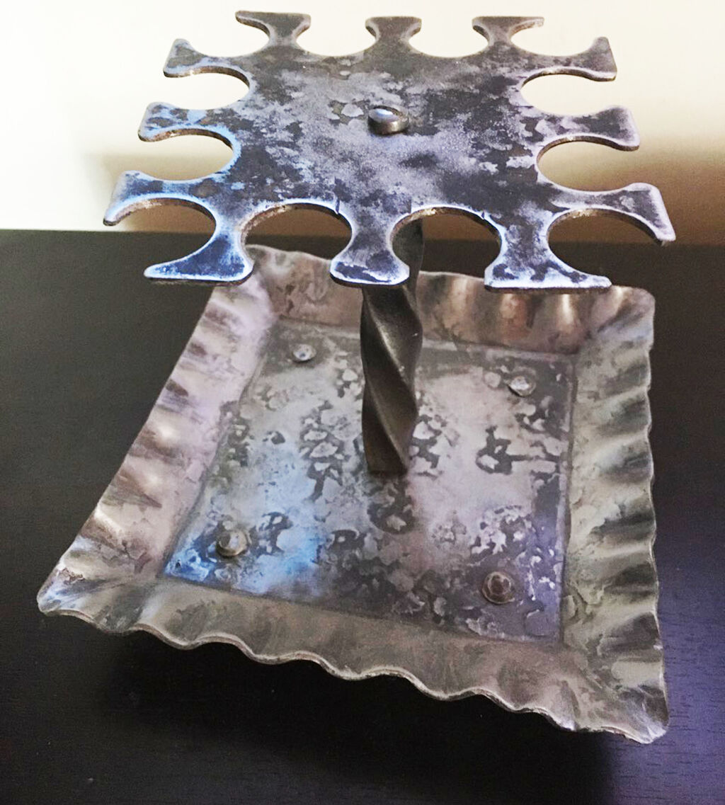 PORTE TAMPON FER FORGE | Selency