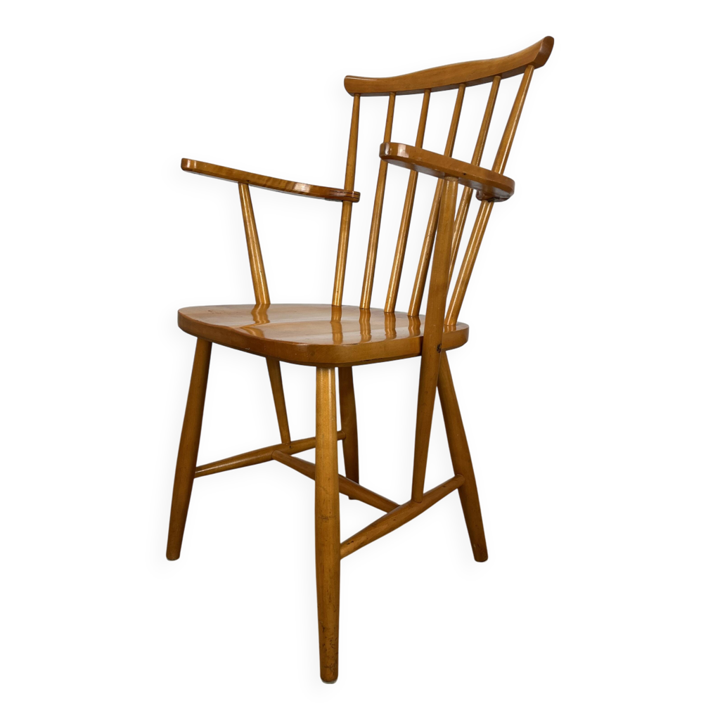 Chaise suédoise Akerblom à barreaux, design scandinave | Selency