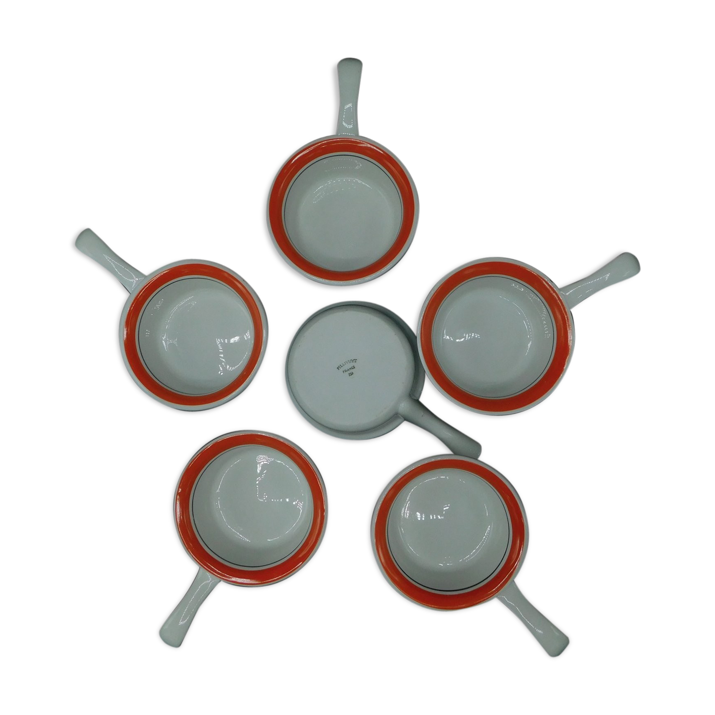 Set de 6 caquelons en porcelaine Pillivuyt | Selency
