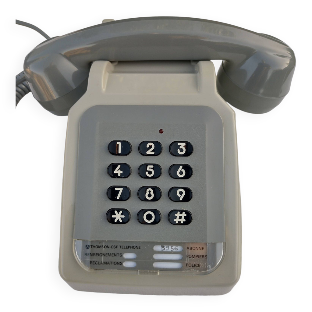 Old Vintage Socotel S63 Keypad Telephone Ptt collection | Selency