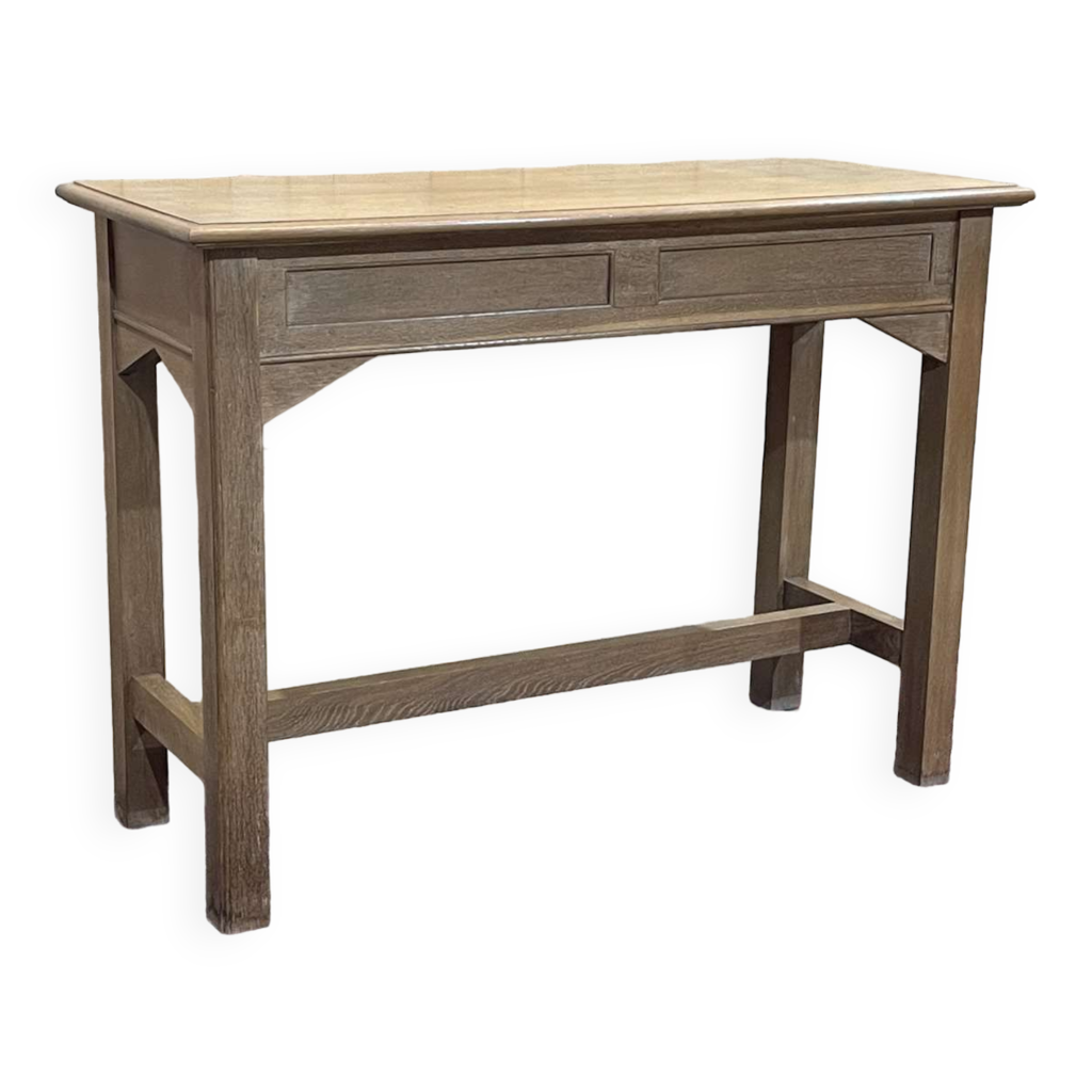 Console anglaise en chêne des années 1950 | Selency