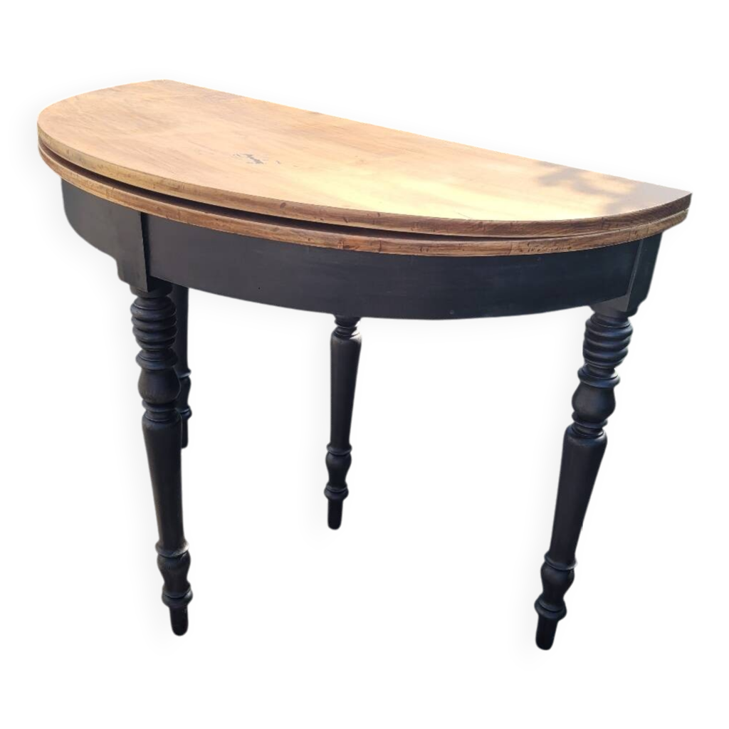 Console, table demi-lune | Selency