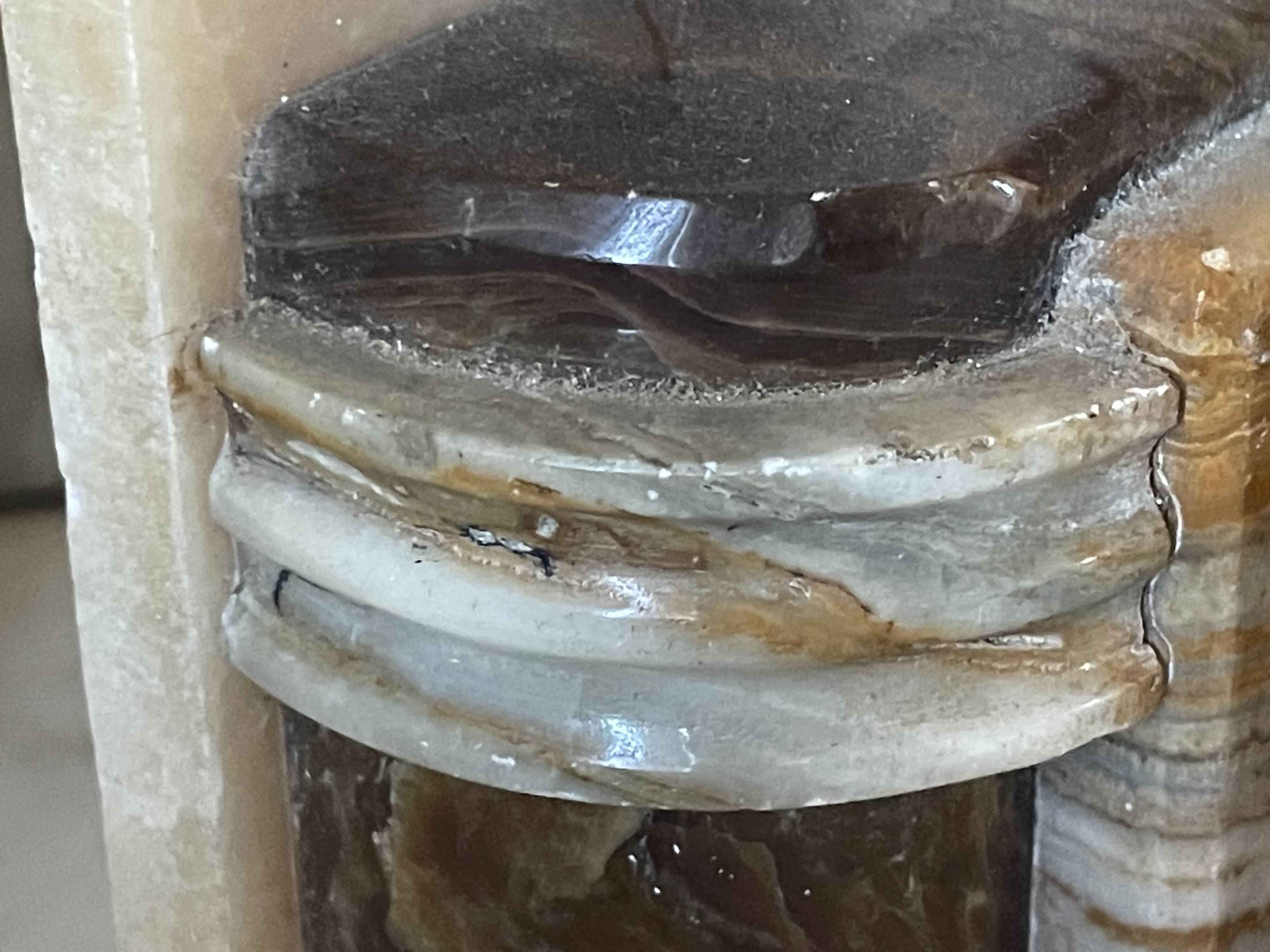 paire de serre-livres Art déco en onyx | Selency