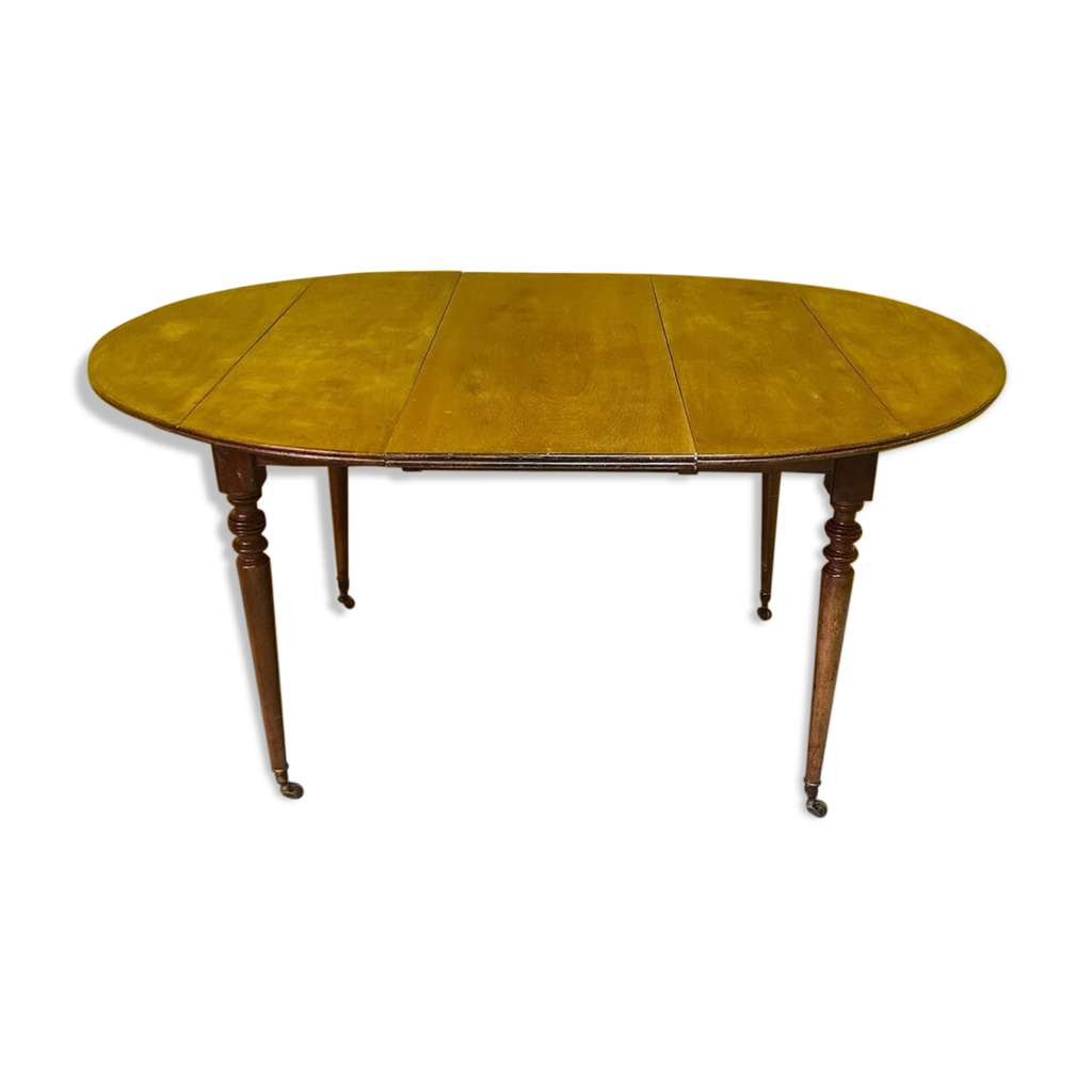 Table à manger style Louis XVI en acajou, France, fin 18e siècle | Selency