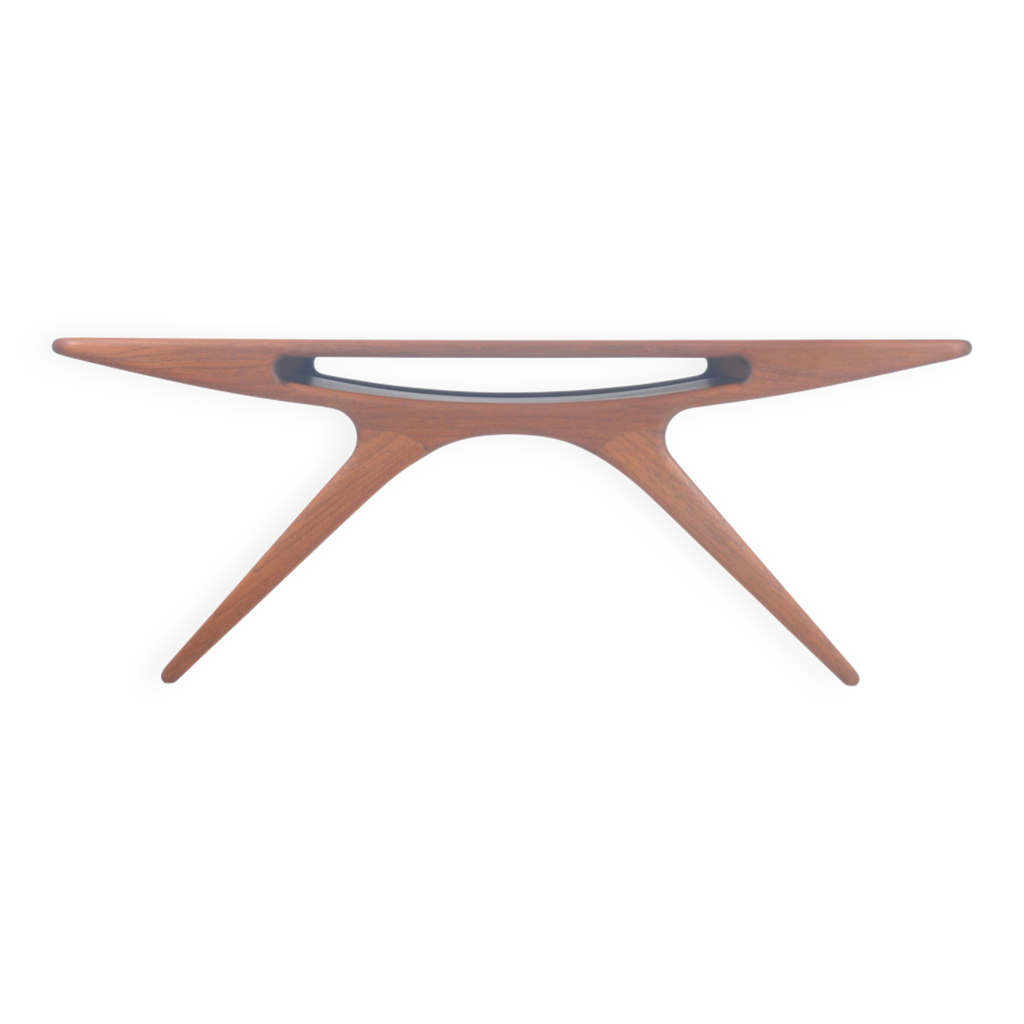 Table basse danoise "Smile" par Johannes Andersen pour CFC Silkeborg, 1957 | Selency
