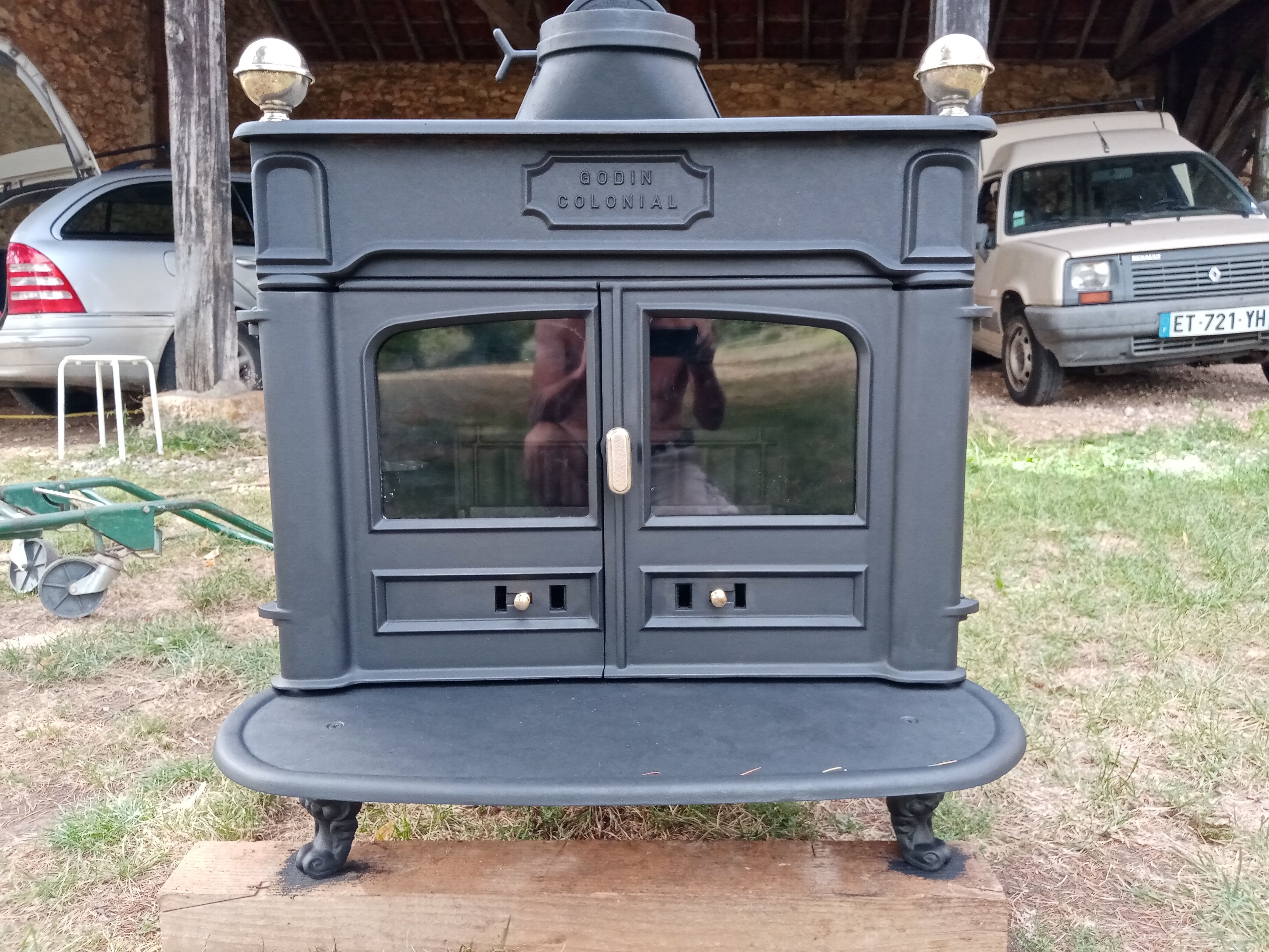 Magnifique Poêle Godin Colonial Stoves Montpitol,, 58% OFF