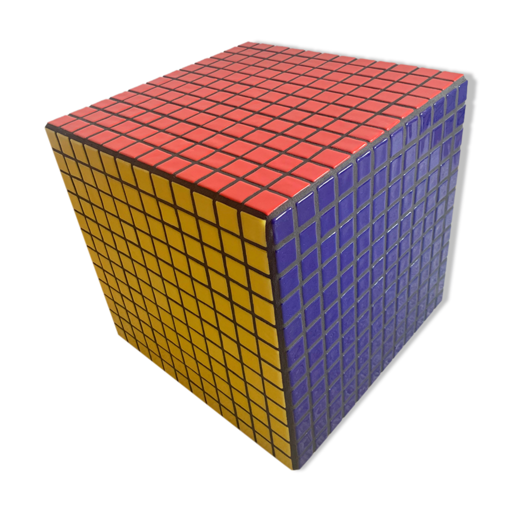Rubik’s cube mosaïque carrelage | Selency