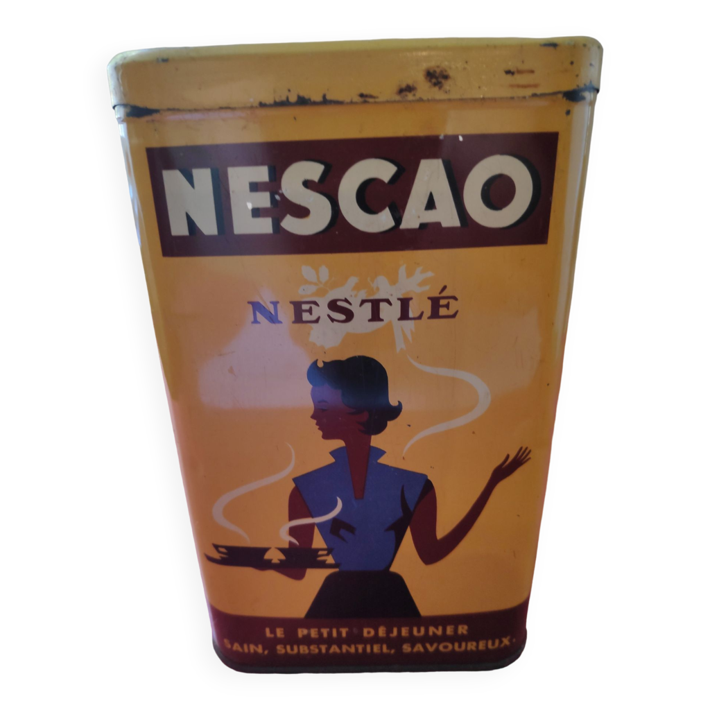 Boîte Nescao Petit-déjeuner Nestlé vintage | Selency