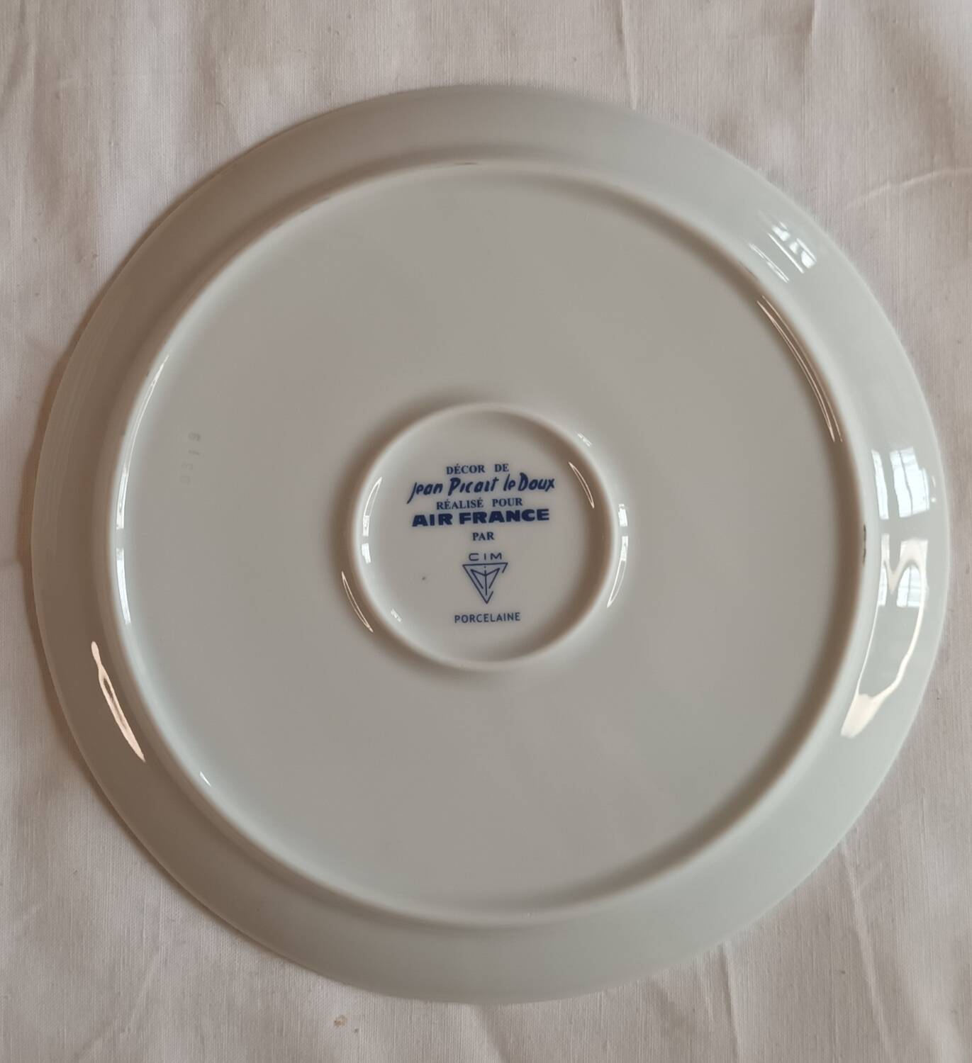 Assiettes plates Jean Picart le Doux pour Air France | Selency