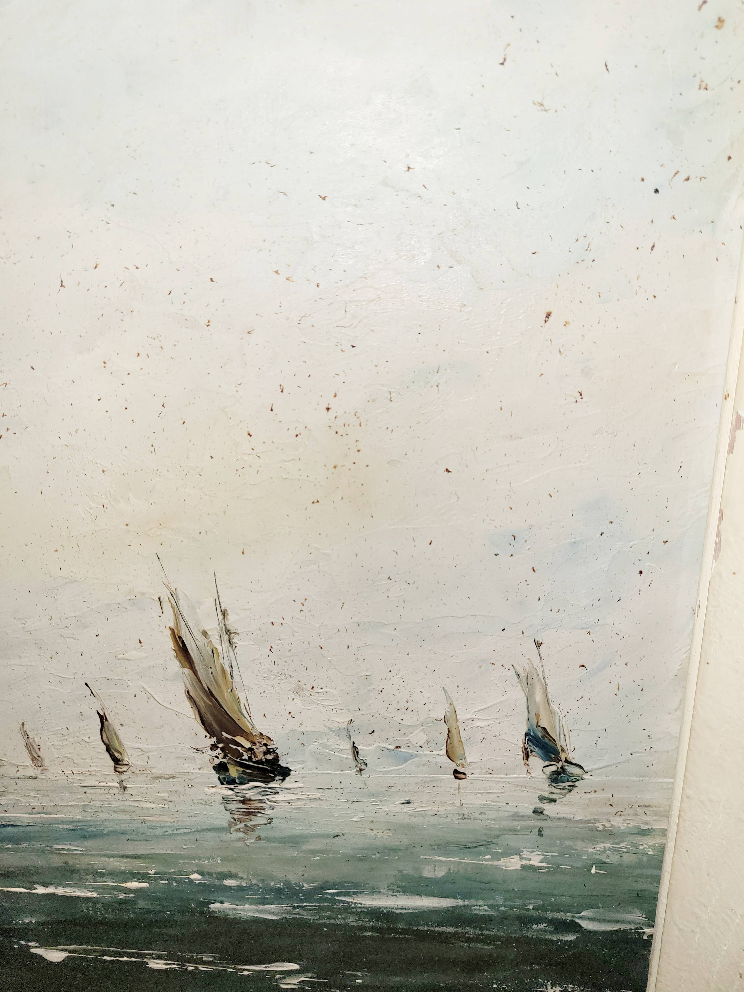 Tableau néo-impressionnisme - Pierre Arnaud - Huile sur Panneau ...
