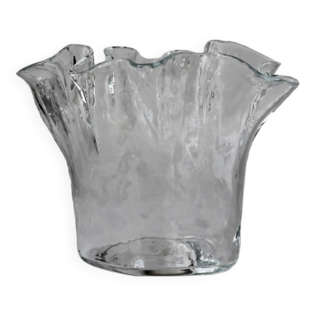 Vase en verre Muurla, Finlande, années 1970 | Selency