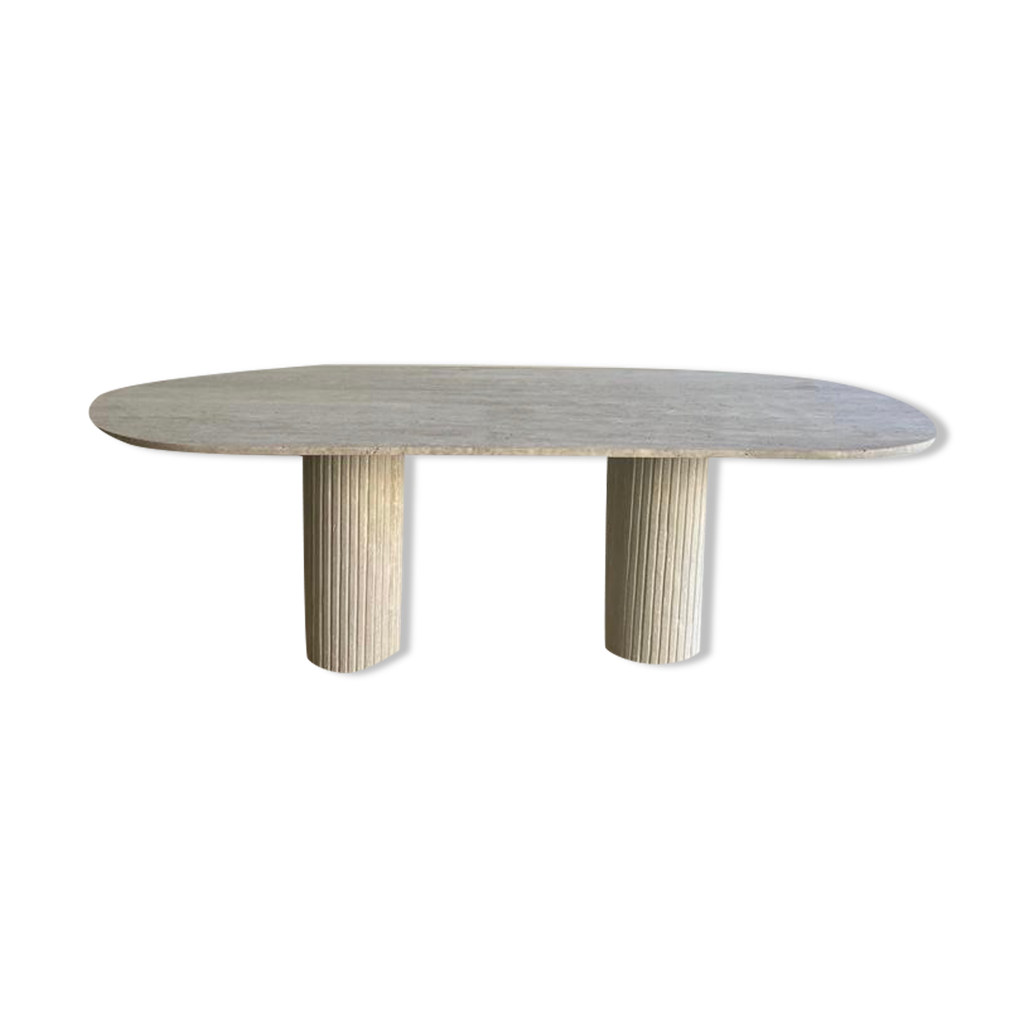 Table à manger oblongue Olya 220x100 | Selency