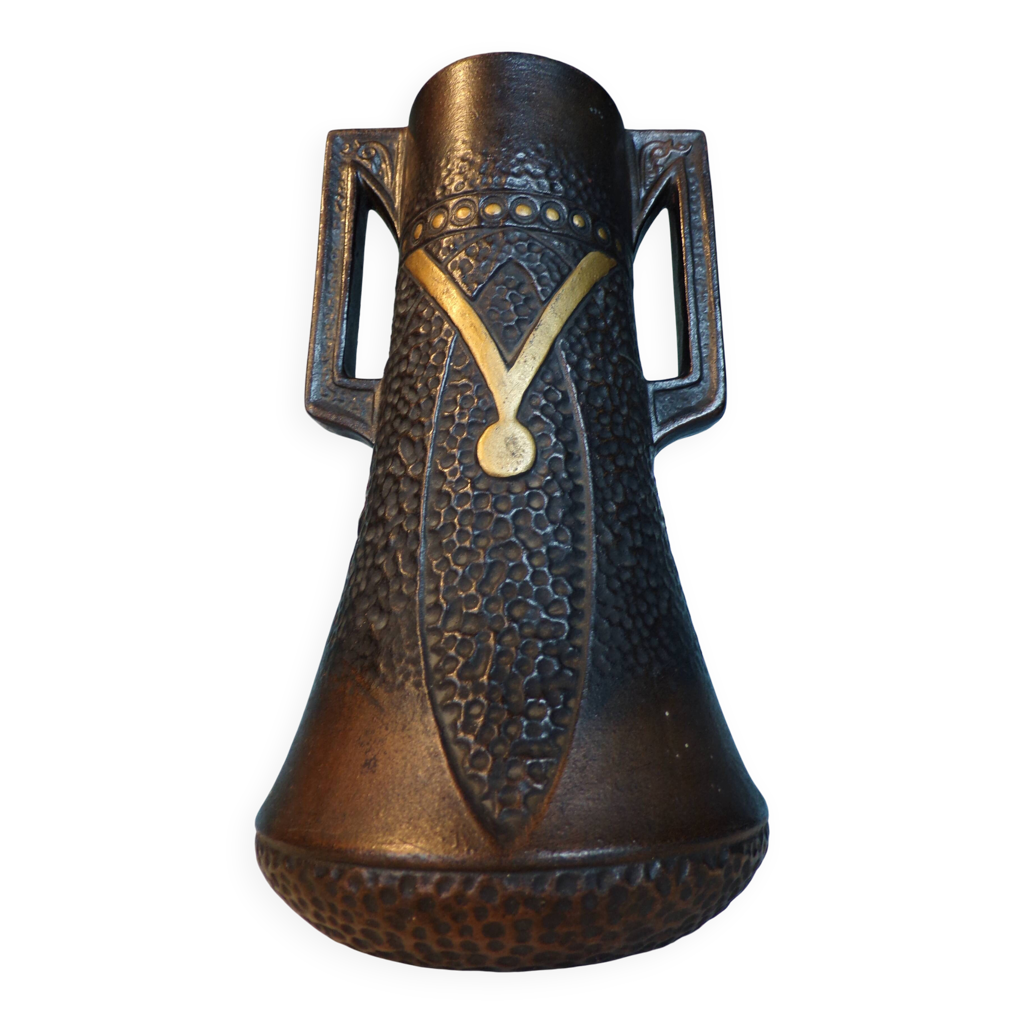 Vase art déco Clanta 2420F par Henry Tooth | Selency