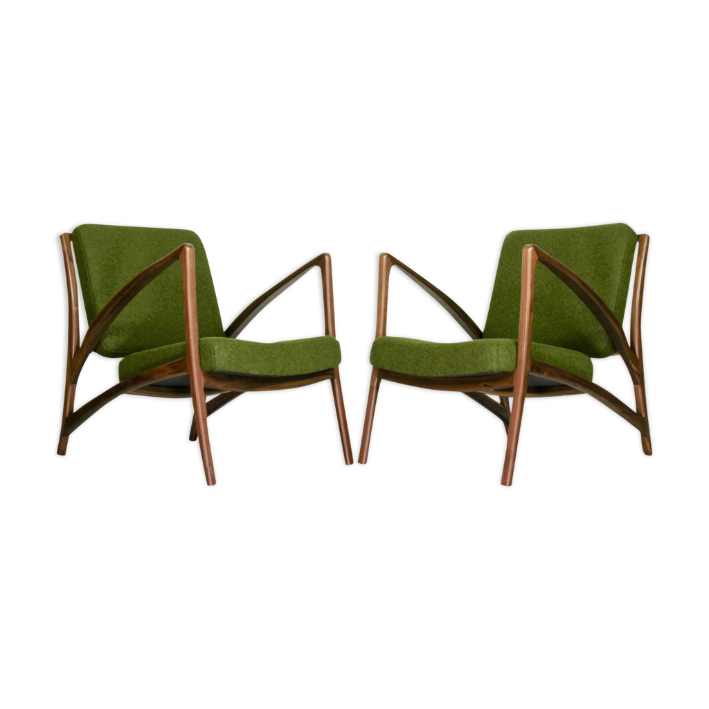 Paire de fauteuils design néerlandais | Selency