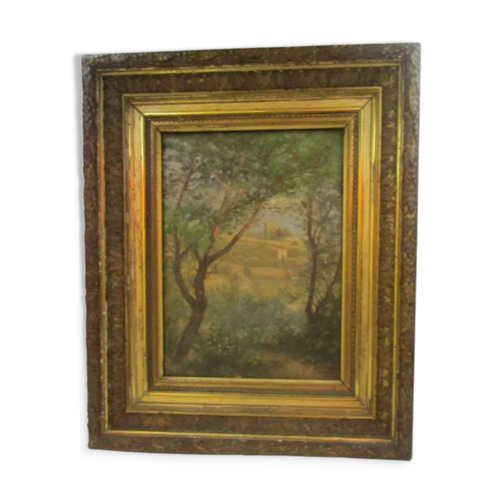 Tableau huile sur bois Jules Gaspard RASTOUX | Selency