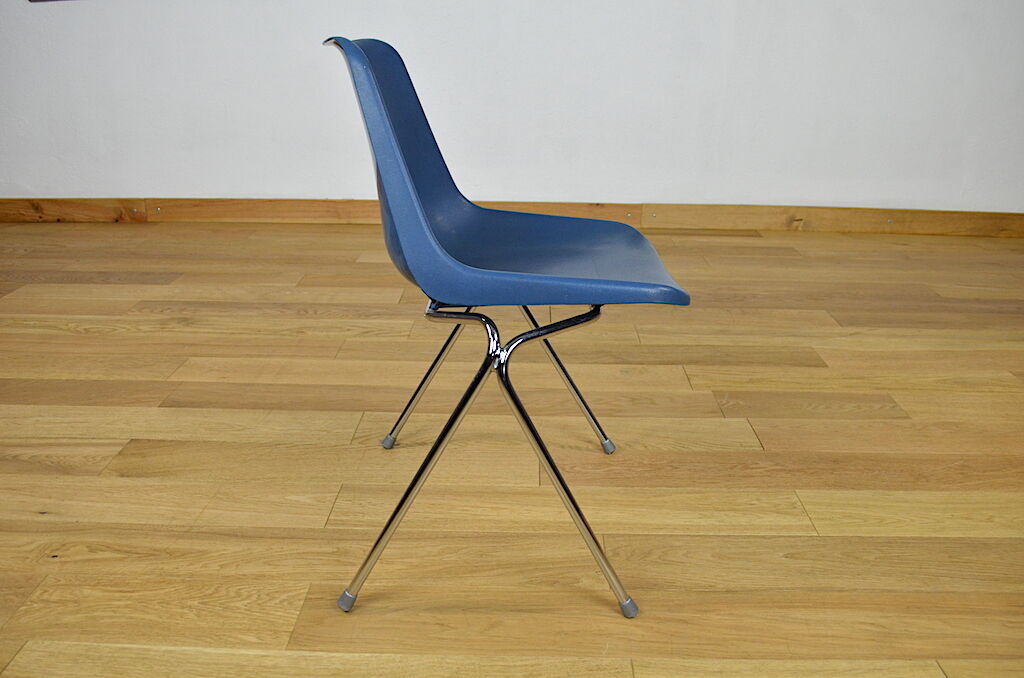 Série de chaises robin day design hille vintage 1960 | Selency